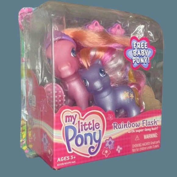 My Little Pony | Toys | My Little Pony Rainbow Flash W Super Long Hair ...